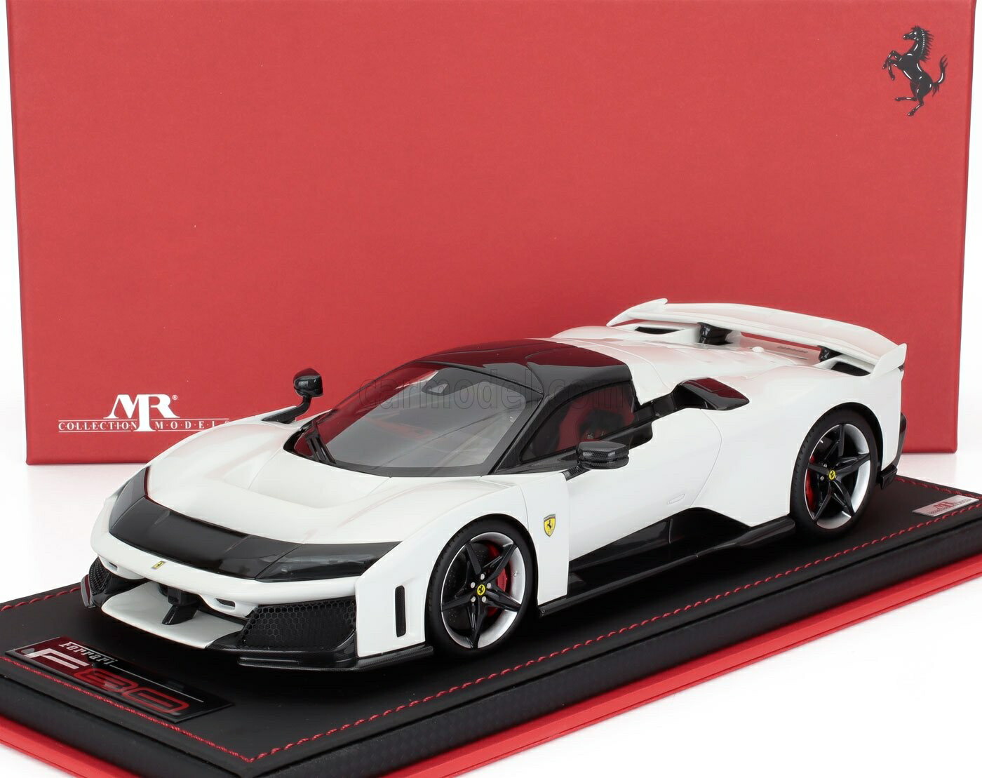 【楽天市場】ミニカー 1/18 フェラーリ F80 MR-MODELS 1/18 FERRARI F80 2024 BIANCO ITALIA ...
