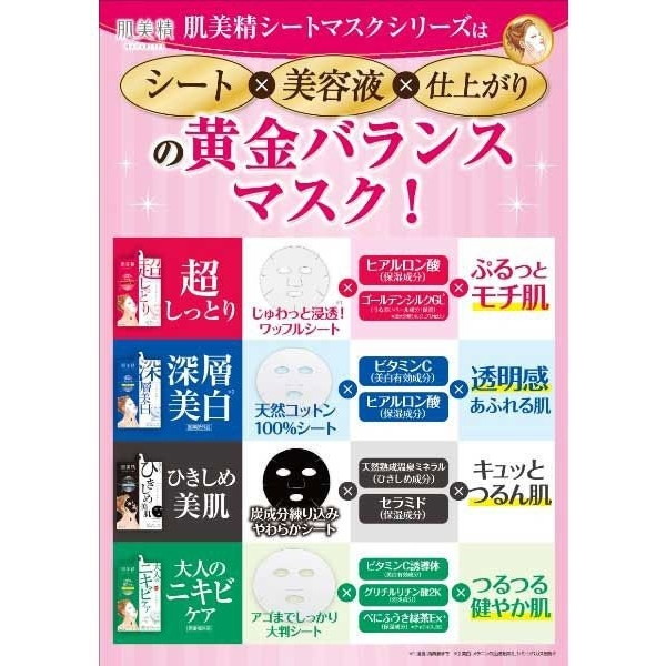 【楽天市場】クラシエ 肌美精うるおい浸透マスク(超しっとり)5枚：XPRICE楽天市場店