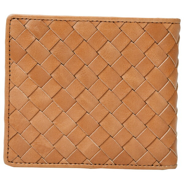 楽天市場】良品工房 日本製編込み二つ折財布 レッド J17-232RE 良品