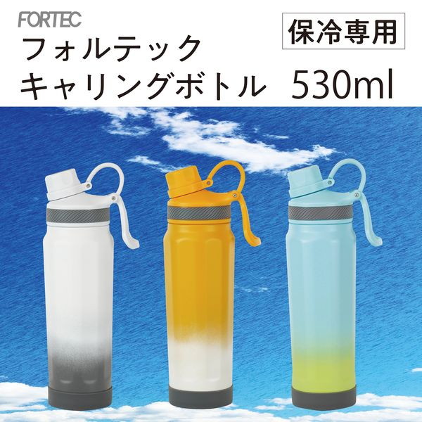 【楽天市場】和平フレイズ RH-1680 ホワイト×グレー フォルテック [保冷専用キャリングボトル(530ml)]：XPRICE楽天市場店