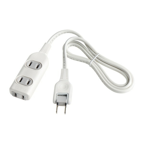 【楽天市場】ELPA LPT-301N(W) ホワイト [EDLPコード付タップ 3個口 1m]：XPRICE楽天市場店