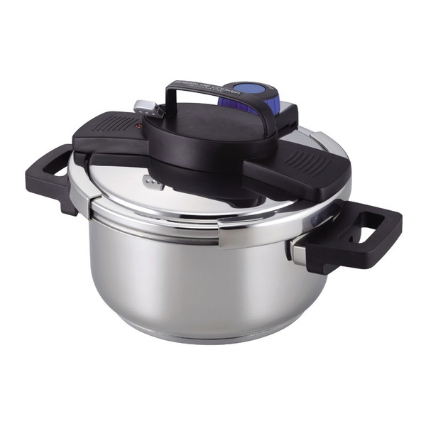 【楽天市場】パール金属 3層底ワンタッチレバー圧力鍋4.0L H-5388 IH対応：XPRICE楽天市場店