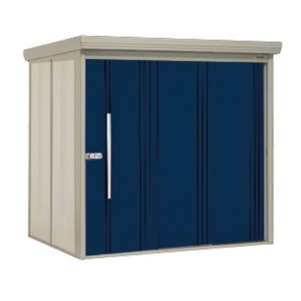 【楽天市場】田窪工業所 ND-S2519 D ディープブルー ストックマン [中・大型物置 多雪型/標準型 背面棚] メーカー直送 ...