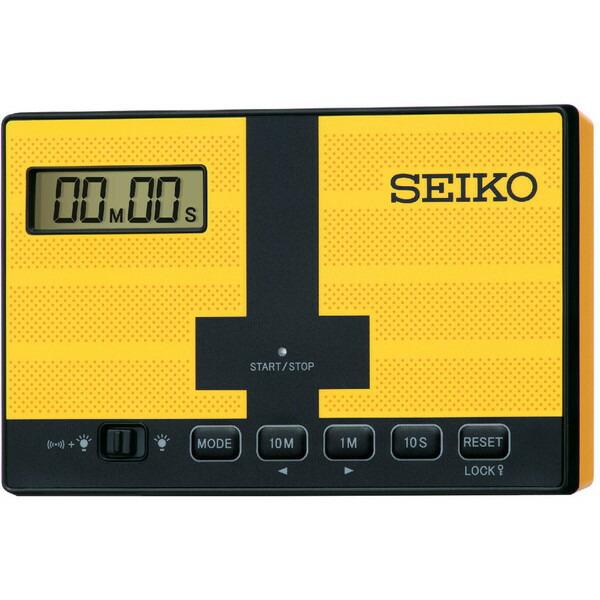 【楽天市場】SEIKO セイコー スポーツタイマークロック MT801Y イエロー：XPRICE楽天市場店