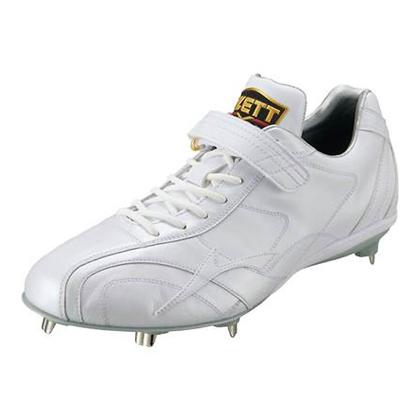 【楽天市場】＜限定クーポン発行中 6/11 01:59まで 楽天スーパーセール＞ ZETT（ゼット） BSR2979WH 1111 野球 金具スパイク 埋込み プロステイタス 23SS：A ...