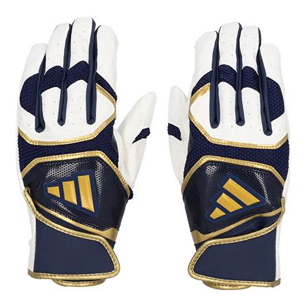 【楽天市場】＜限定クーポン発行中 4/27 09:59まで お買い物マラソン＞ adidas（アディダス） LBG402 1129 野球 バッティング手袋 バッティンググラブ BASIC 両手 ...