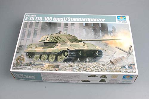 【楽天市場】トランペッター 1/35 1/35 ドイツ軍 E-75重戦車 “ティーガーIIC型" プラモデル：A-ZHOBBY