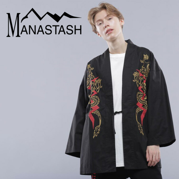 【楽天市場】セール｜【MANASTASH】MANASTASH/マナスタッシュ/DRAGON HANTEN SHIRT/ドラゴンはんてんシャツ ...
