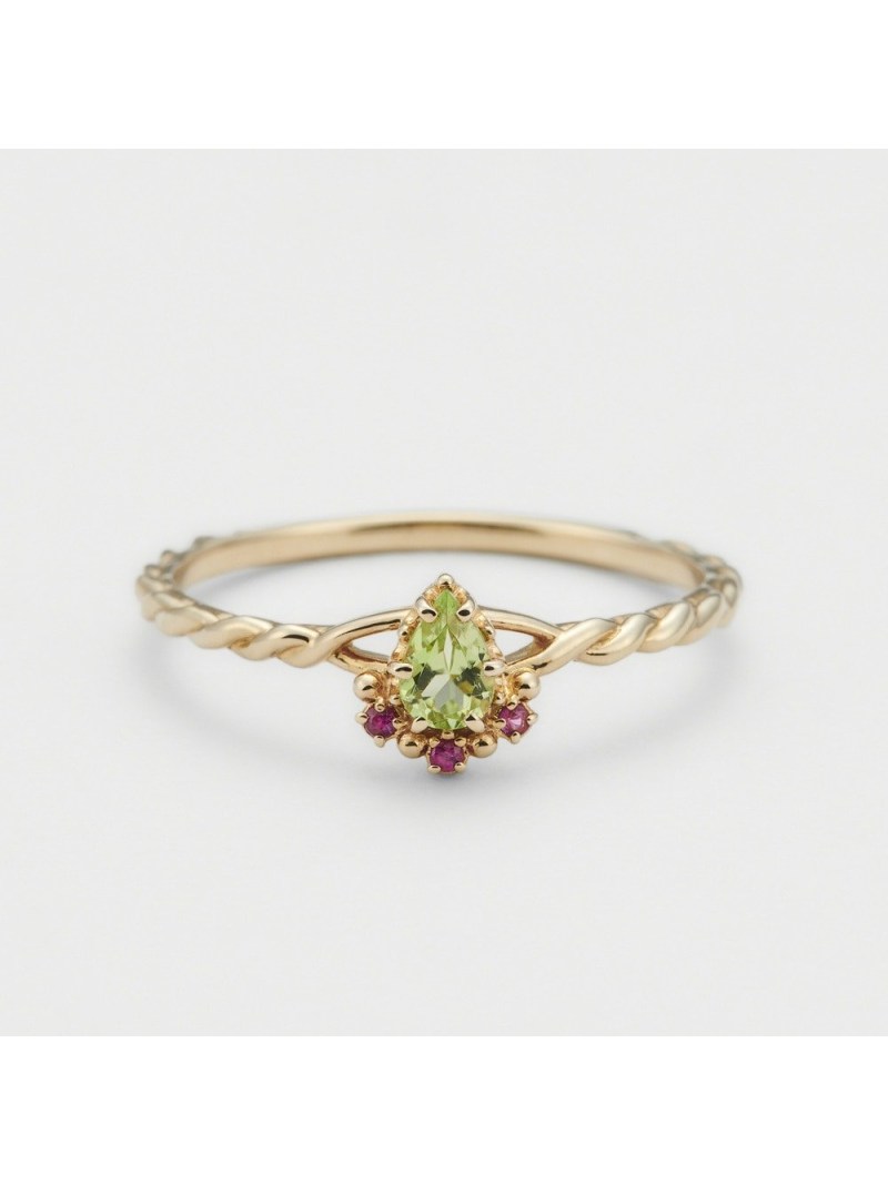 【楽天市場】【Pocket Ring】K5ペリドットリング NOJESS ノジェス アクセサリー・腕時計 リング・指輪【送料無料】[Rakuten Fashion]：agete／NOJESS楽天市場店