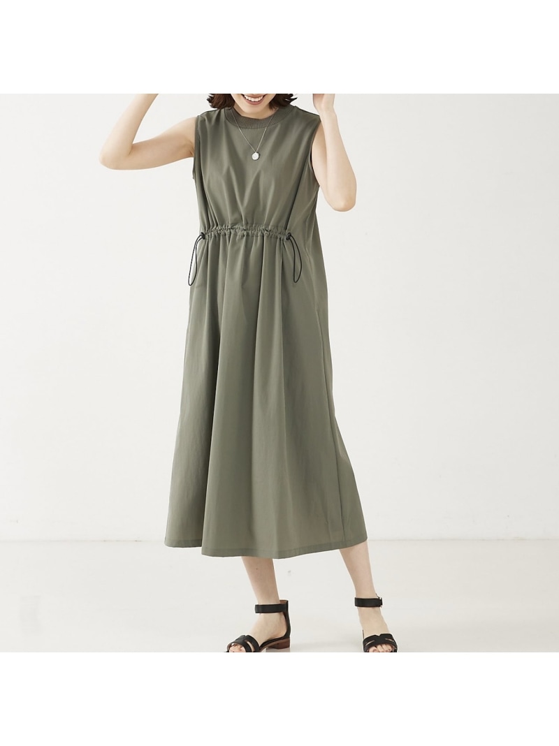 【楽天市場】【SALE／10%OFF】【大人のいちまんワンピ】ナイロンストレッチワンピース abahouse mavie アバハウス マヴィ ...
