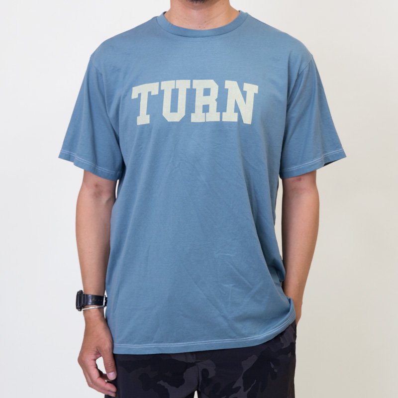 【楽天市場】TURN ME ON（ターンミーオン) TURN TEE (D.BLUE) (MENS)M/Lサイズ：Abbot kinney