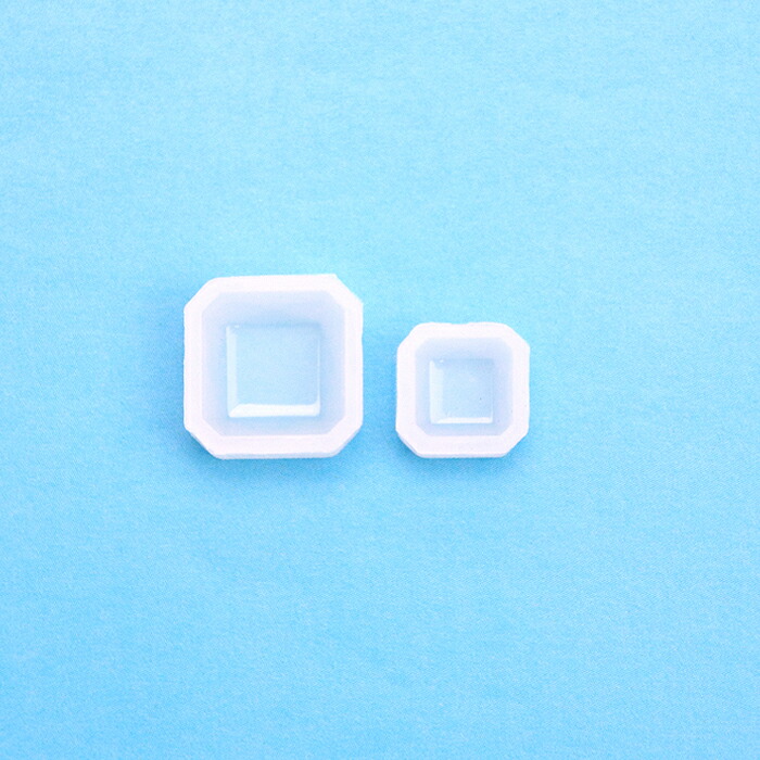 【楽天市場】レジンクラフト 3Dシリコンモールド 四角カット メール便/宅配便可 rssc-207：手芸用品のABCクラフト