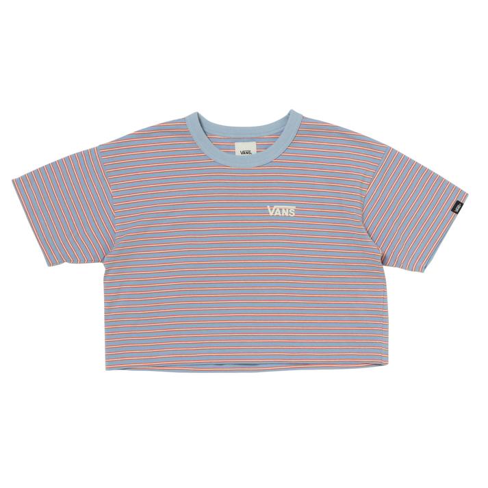 【楽天市場】【VANS】 ヴァンズ W Multi Border Tee ショートスリーブ 124R3010400 ABC-MART限定 ...
