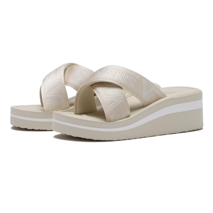 【楽天市場】【VANS】 ヴァンズ HEWITT WEDGE ヒューイット ウェッジ V5143 WEDGE BEIGE LOGO：ABC ...