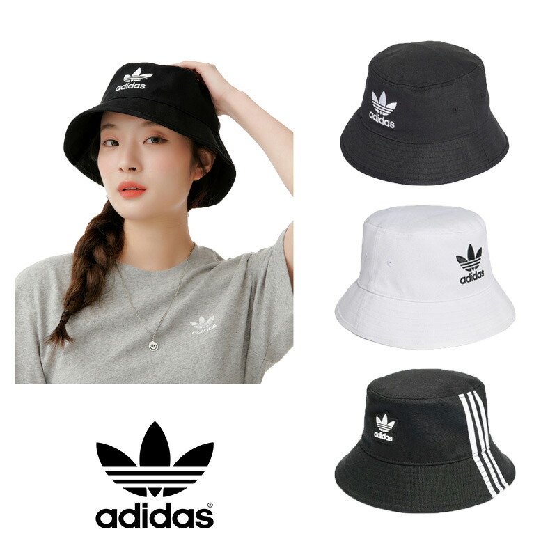 【楽天市場】送料無料 [ADIDAS] ADICOLOR BUCKET HAT AJ8995 FQ4641 IT7618 アディダス バケット ...
