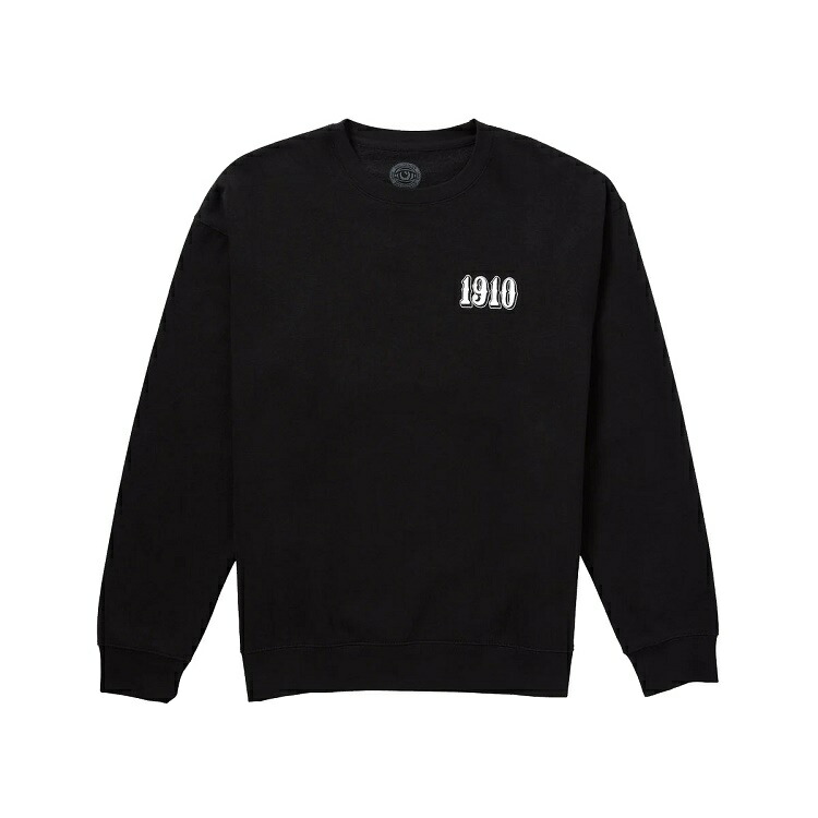 【楽天市場】1910 NINETEEN TEN / ナインティーン・テン OG FONT CREW FLEECE (BLACK)ジェイミー＆ス ...