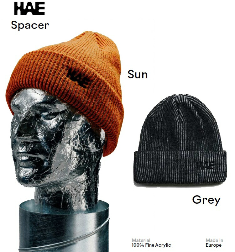 【楽天市場】HAE WEAR Spacer BEANIE (Grey) 帽子 ビーニー スノーボード スキー ファッション メンズ レディース ...