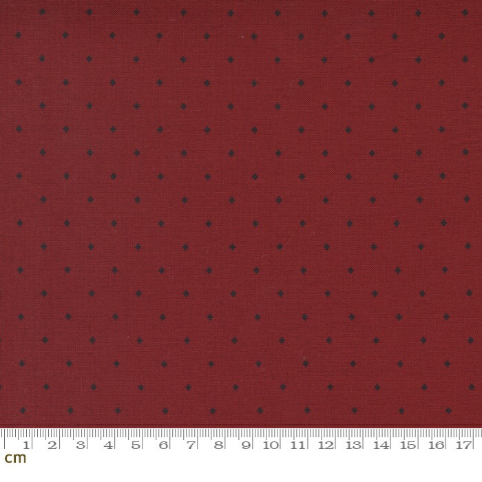 【楽天市場】【Moda モダ】Red And White Gatherings-49198-19(2E-09) レッド ドット柄 アンティーク ...