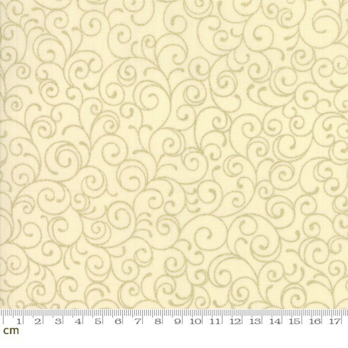 【楽天市場】【Moda モダ】Cardinal Song Metallic-33425-11M(メタリック加工)(2D-05) ホワイト系 ...