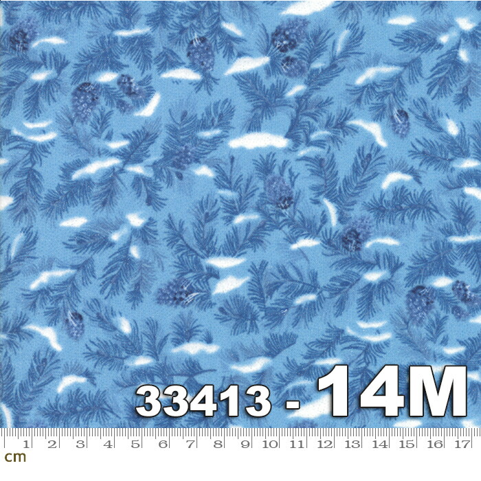 【楽天市場】【Moda モダ】Forest Frost Glitter Favorites-33413-14M(2C-05) ブルー 青色 羽 ...