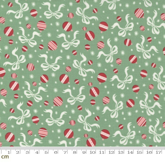 【楽天市場】【Moda モダ】Holly Jolly-31183-14(2E-06) レッド系 ホワイト系 グリーン系 オーナメント ...