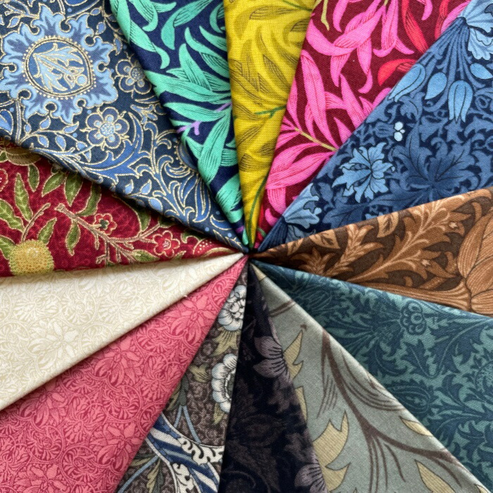 【楽天市場】【Moda モダ】【Morris限定】おしゃれなMorris(モリス) カットクロス おまかせ5枚セット！(2F-13)：アベーユ