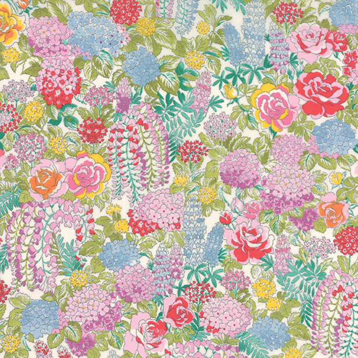 【楽天市場】【Moda モダ】Regent Street Lawns 2015-33082-11(ローン生地)(2B-01) ホワイト系 ...