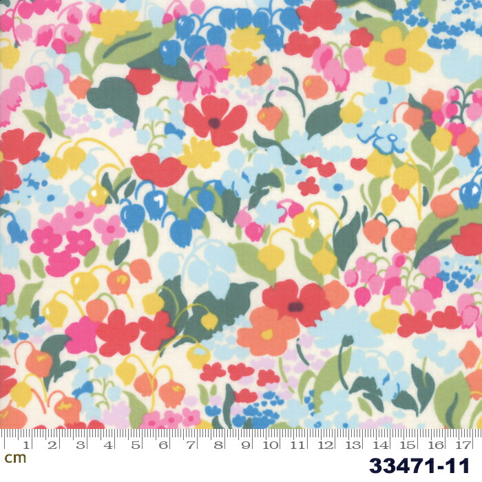 【楽天市場】【Moda モダ】Regent Street Lawns 2019-33471-11(ローン生地)(3B-02) ホワイト系 ...