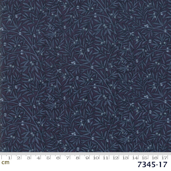 【楽天市場】【Moda モダ】May Morris Studio-7345-17(2D-01)(2C-06)William Morris ...