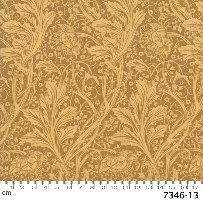 【楽天市場】【Moda モダ】May Morris Studio-7346-13(2D-01) William Morris ウィリアムモリス ...