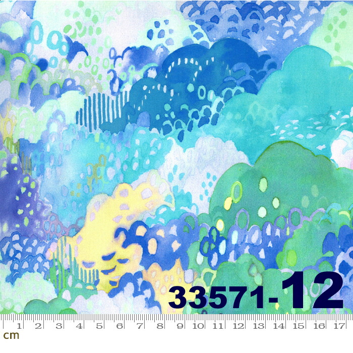 【楽天市場】【Moda モダ】Fanciful Forest-33571-12(2E-04)イエロー系 オレンジ系 グリーン系 ピンク系 ...
