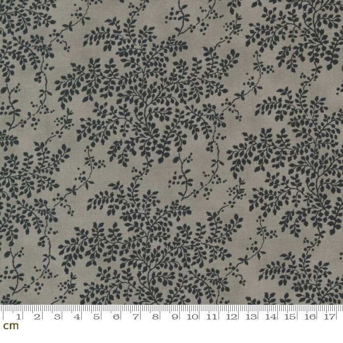 【楽天市場】【Moda モダ】Date Night-30713-21(2B-02) ブラック系 グレー系 葉っぱ リーフ柄 植物柄 コットン ...