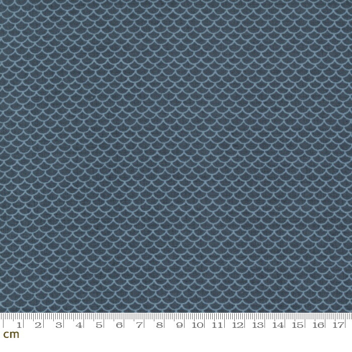 【楽天市場】【Moda モダ】Bleu De France-13937-17(2B-02) ブルー系 幾何学模様 うろこ柄 鱗 アンティーク ...