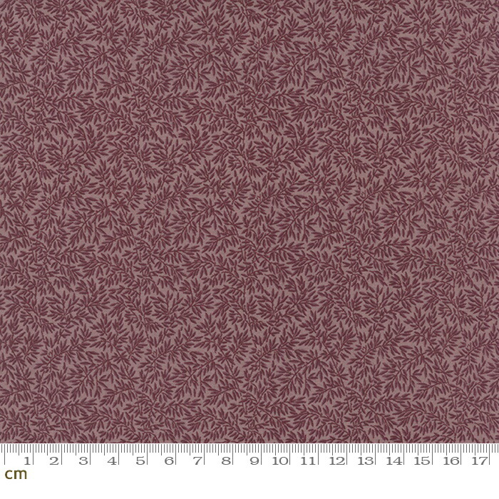 【楽天市場】【Moda モダ】Ville Fleurie-13766-17(2B-06) シーチング 110cm幅 パープル 紫色 植物柄 ...