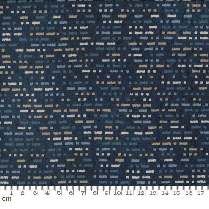【楽天市場】【Moda モダ】To The Sea-16935-11(2C-02) ネイビー 紺色 記号柄 ストライプ ノスタルジック ...