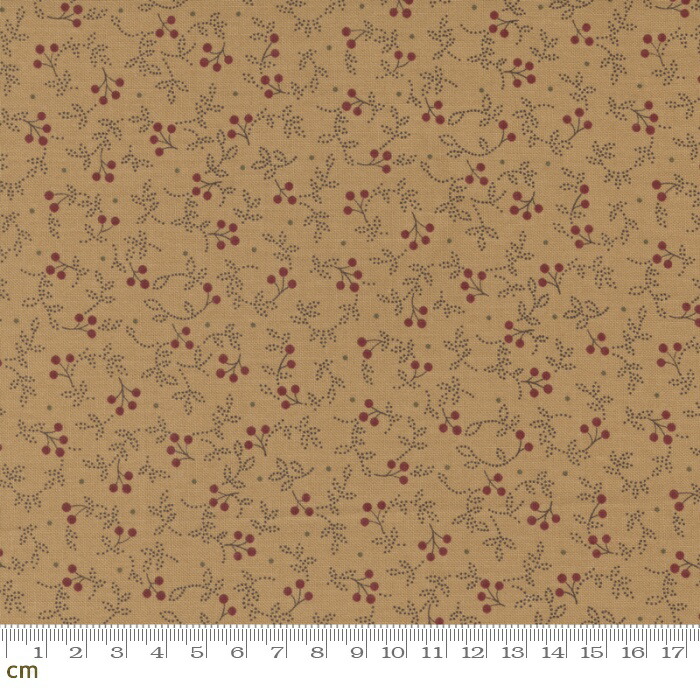 【楽天市場】【Moda モダ】Adamstown-38132-13(2E-06) ベージュ アンティーク調 植物柄 ストライプ コットン100 ...