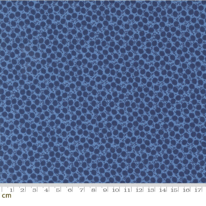 【楽天市場】【Moda モダ】Sunflowers In My Heart-27325-17(2B-03) ブルー系 青色 花柄 コットン ...