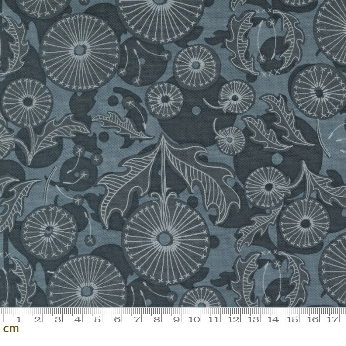 【楽天市場】【Moda モダ】Dandi Duo-48751-17(2B-01) ブラック系 グレー系 花柄 たんぽぽ 綿毛 コットン100 ...