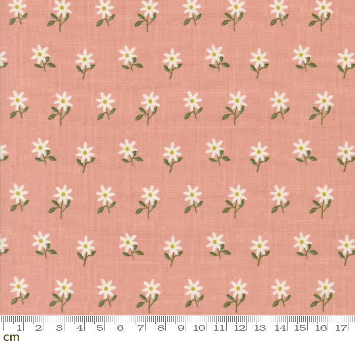 【楽天市場】【Moda モダ】Imaginary Flowers-48384-18(2E-06) ピンク系 小花柄 レトロ コットン100% ...
