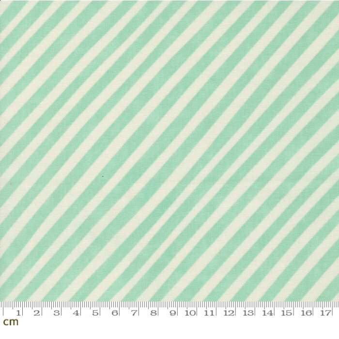 【楽天市場】【Moda モダ】Love Letter-37126-28(2B-06) 斜め ストライプ柄 シンプル ミントグリーン 子供向け ...