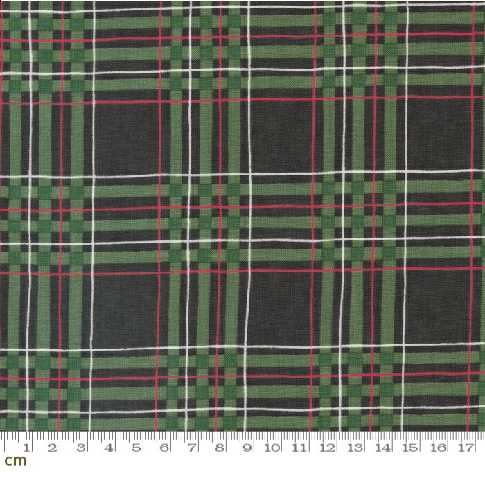 【楽天市場】【Moda モダ】Woodland Winter-56098-17(2B-05) ブラック 黒 チェック Xmas クリスマス ...