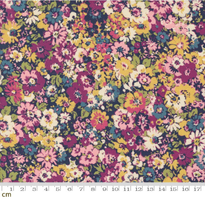 【楽天市場】【Moda モダ】Chelsea Garden-33744-11(2E-06) カラフル 小花柄 ボタニカル コットン100% ...