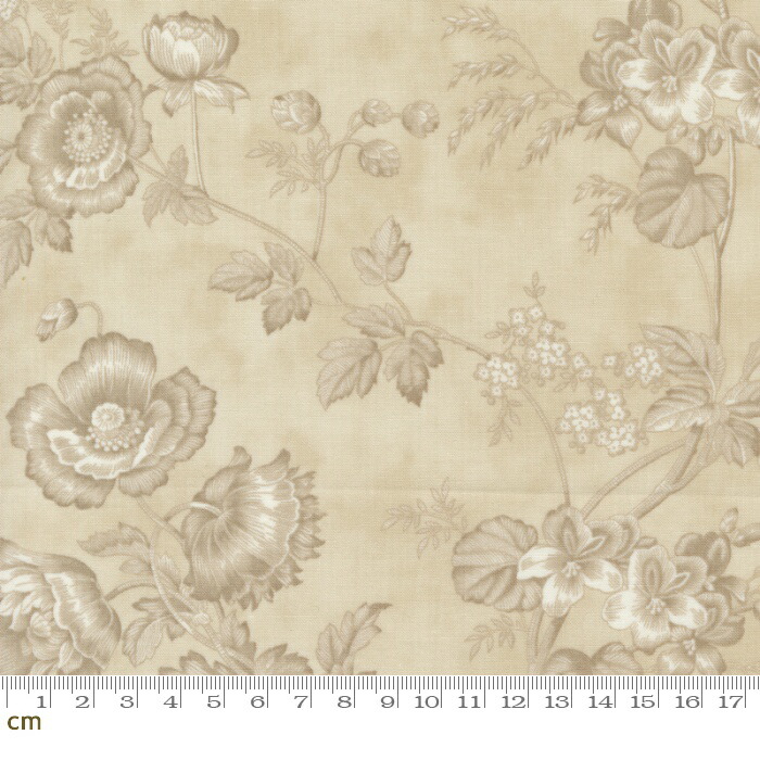 【楽天市場】【クーポン最大500円OFF！】Fav Vintage Linens-44360-15(2B-07) ベージュ 大花柄 ...