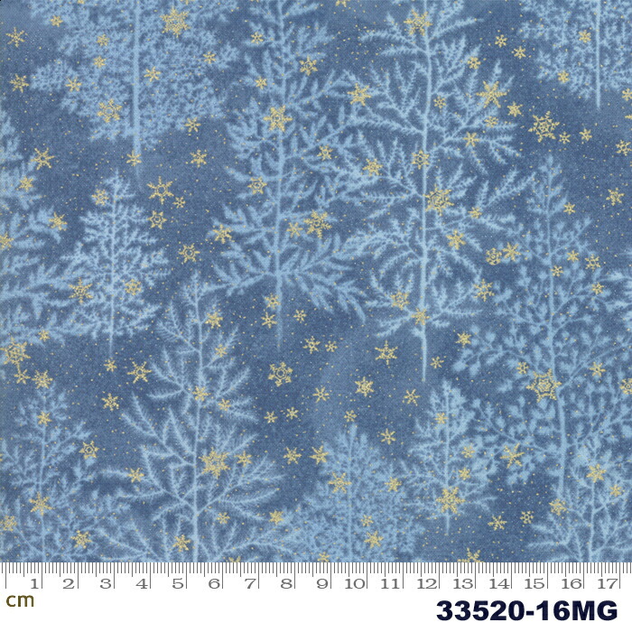 【楽天市場】【Moda モダ】Forest Frost Glitter-33520-16MG(メタリック加工)(グリッター加工)(2C-03 ...