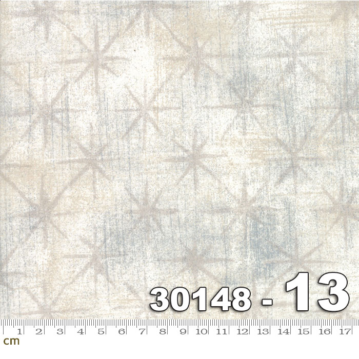 【楽天市場】【Moda モダ】Grunge Seeing Stars-30148-13(2E-09) ホワイト グレー テクスチャ柄 星柄 ...