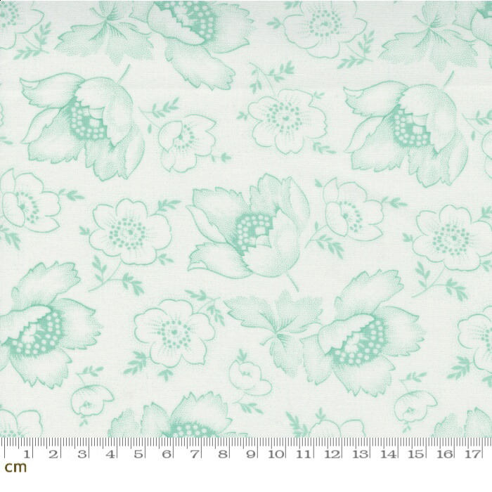 【楽天市場】【Moda モダ】Linen Cupboard-20481-21(2A-05) ホワイト系 レッド系 花柄 ナチュラル コットン ...