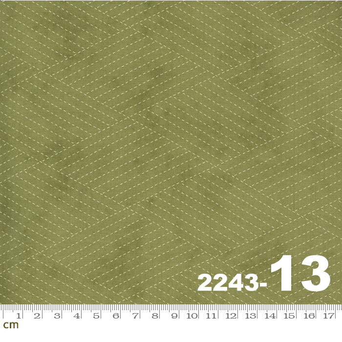 【楽天市場】【Moda モダ】Mill Creek Garden-2243-13(2E-03)(2C-06) グリーン系 コットン100% ...