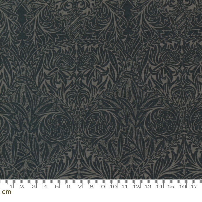 【楽天市場】【Moda モダ】Ebony Suite-8384-17(2B-05) グレー ブラック 草花 アイリス ウィリアムモリス ...