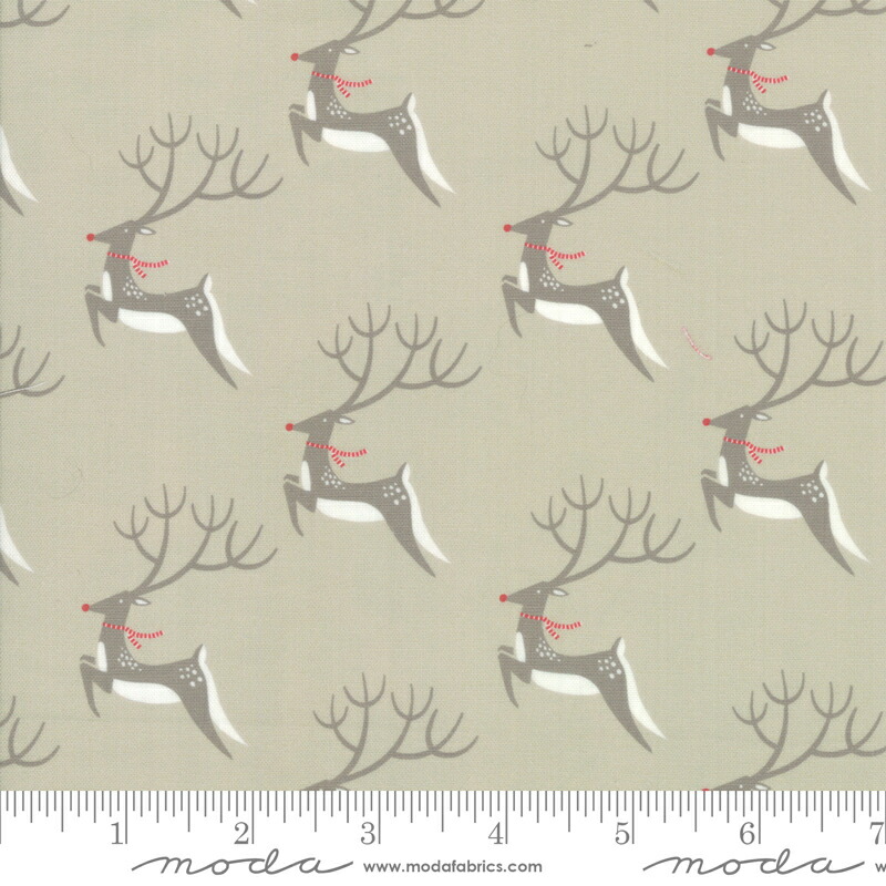 【楽天市場】【Moda モダ】Northern Light-16731-12(2E-03)(2C-06) ブラウン 茶色 トナカイ 動物柄 ...