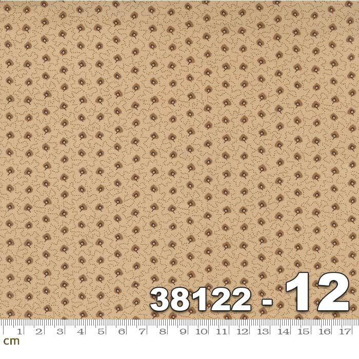 【楽天市場】【Moda モダ】Rose-38122-12(2A-04) ベージュ系 植物柄 コットン100%シーチング【10cm単位販売】：アベーユ